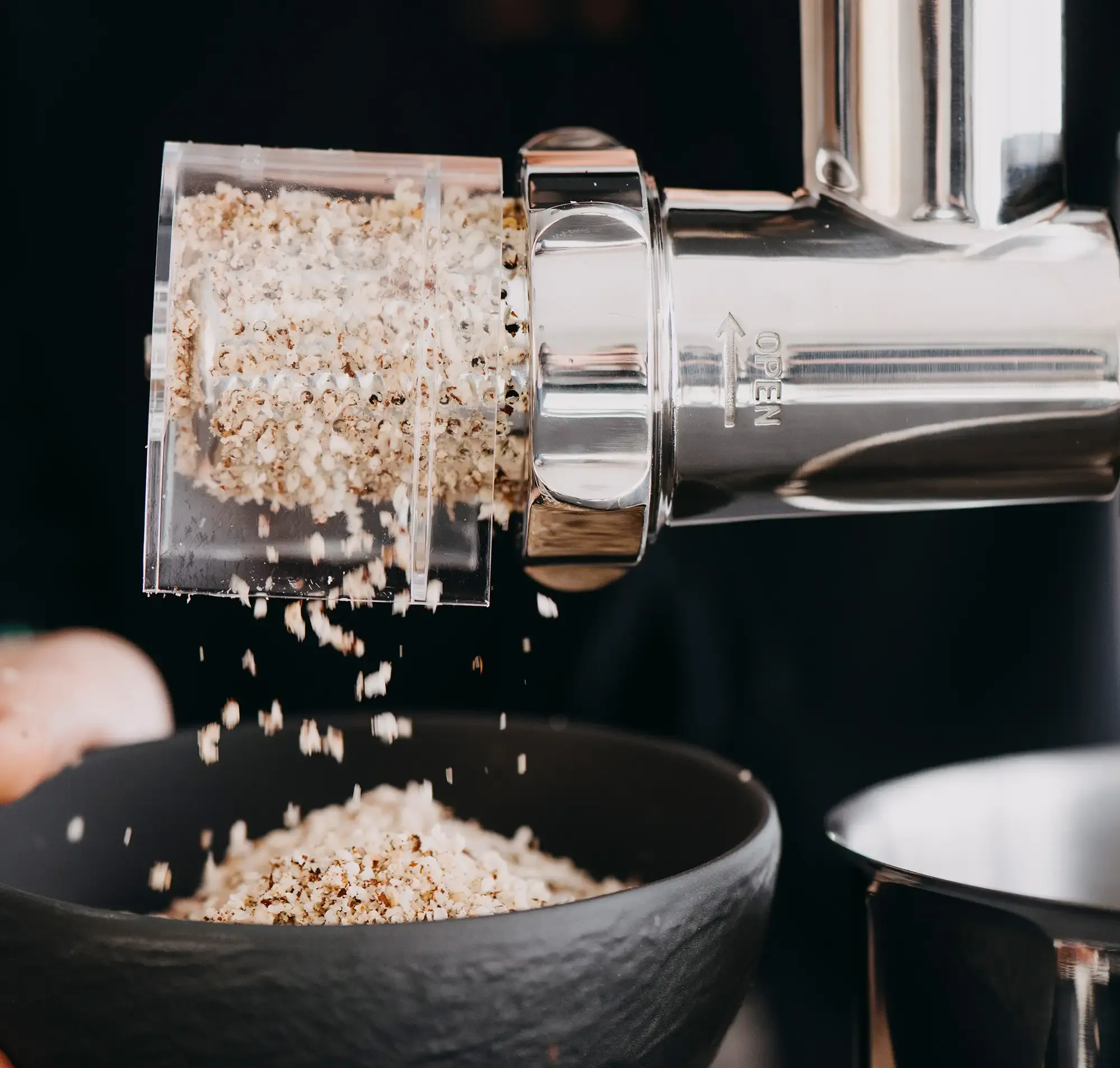 Reibevorsatz für den Fleischwolf Größe 5